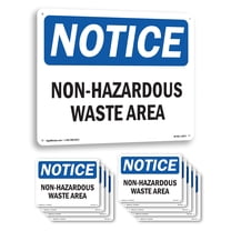 No Walk OSHA Notice Aluminum Sign 24 Inch x 18 Inch - 10 Pack - Walmart.com