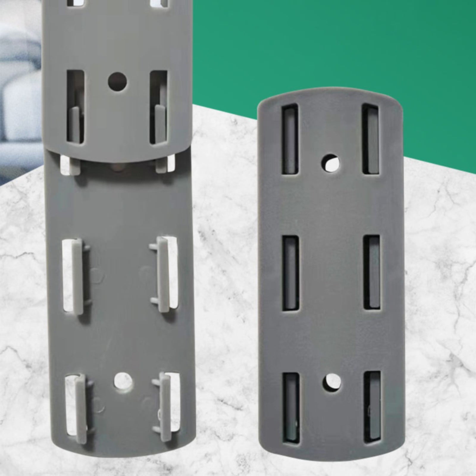 The Non-Perforated Socket Bracket Is Grey|Punch Socket Holder Self ...