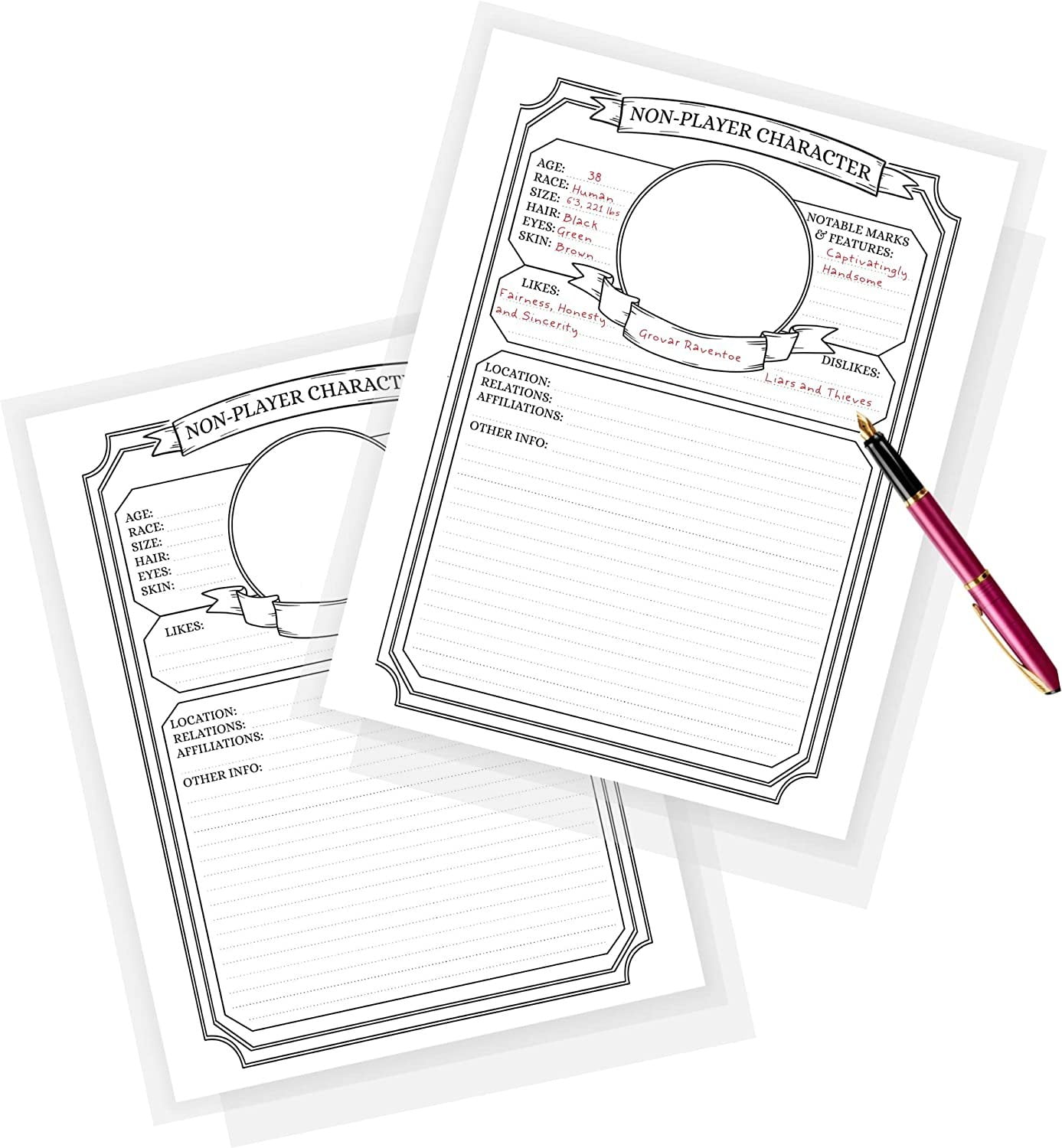 Dnd Character Sheets