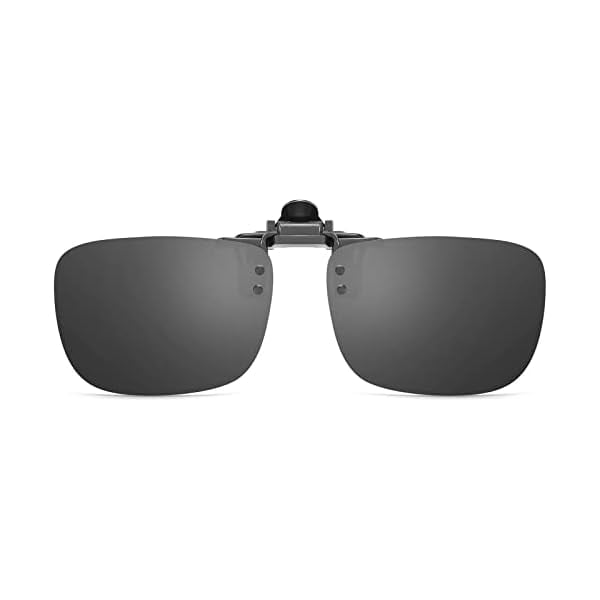 Non Polarized Clip On Sunglasses Over Prescription Glasses Flip Up Lens ...