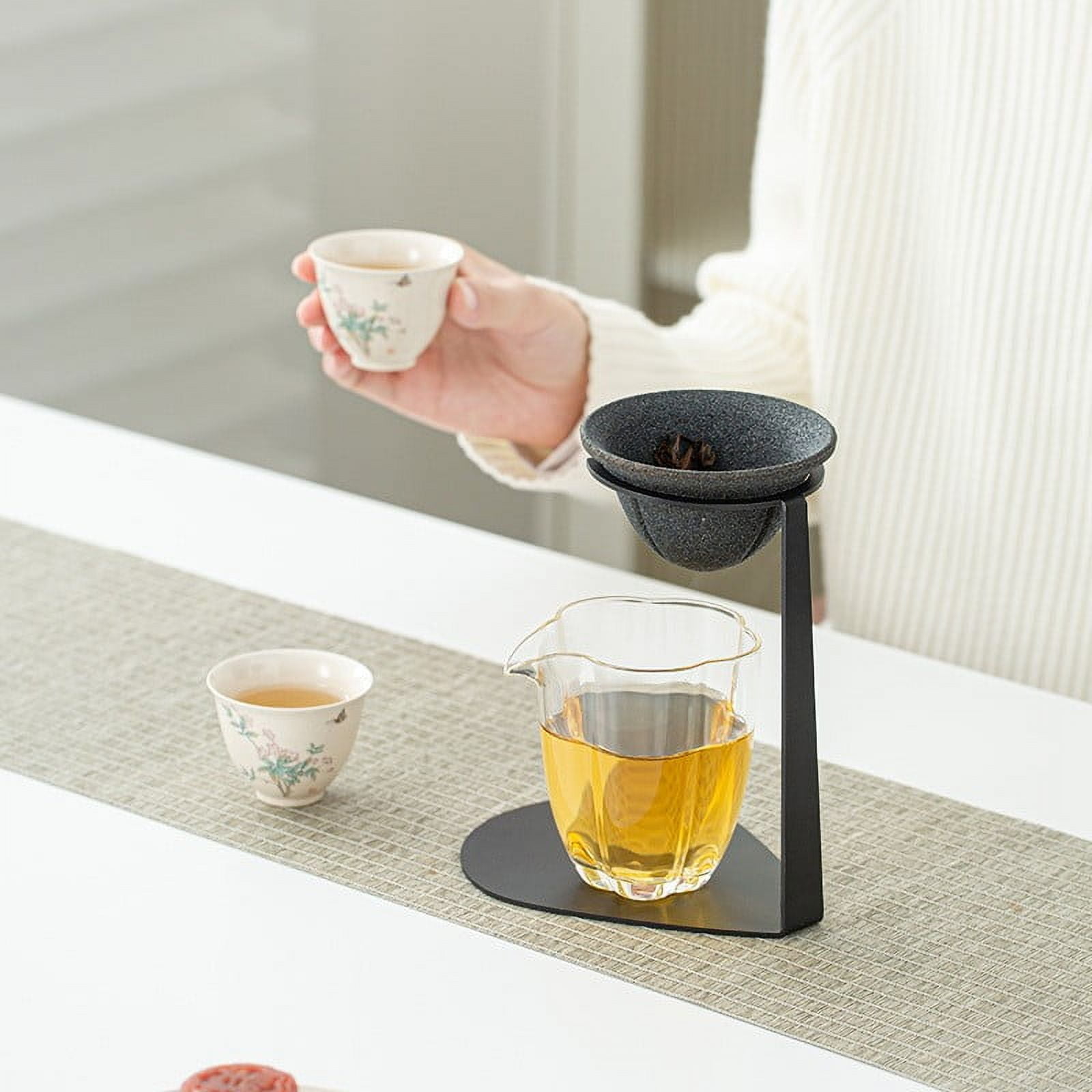 Non-Porous Tea Filter Set with High-Density Mesh for Clog-Free Brewing ...