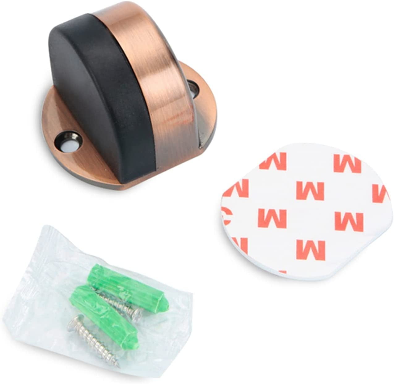 Non-Punch Sticker Water-Proof Door Stop Stainless Steel Door Stopper ...