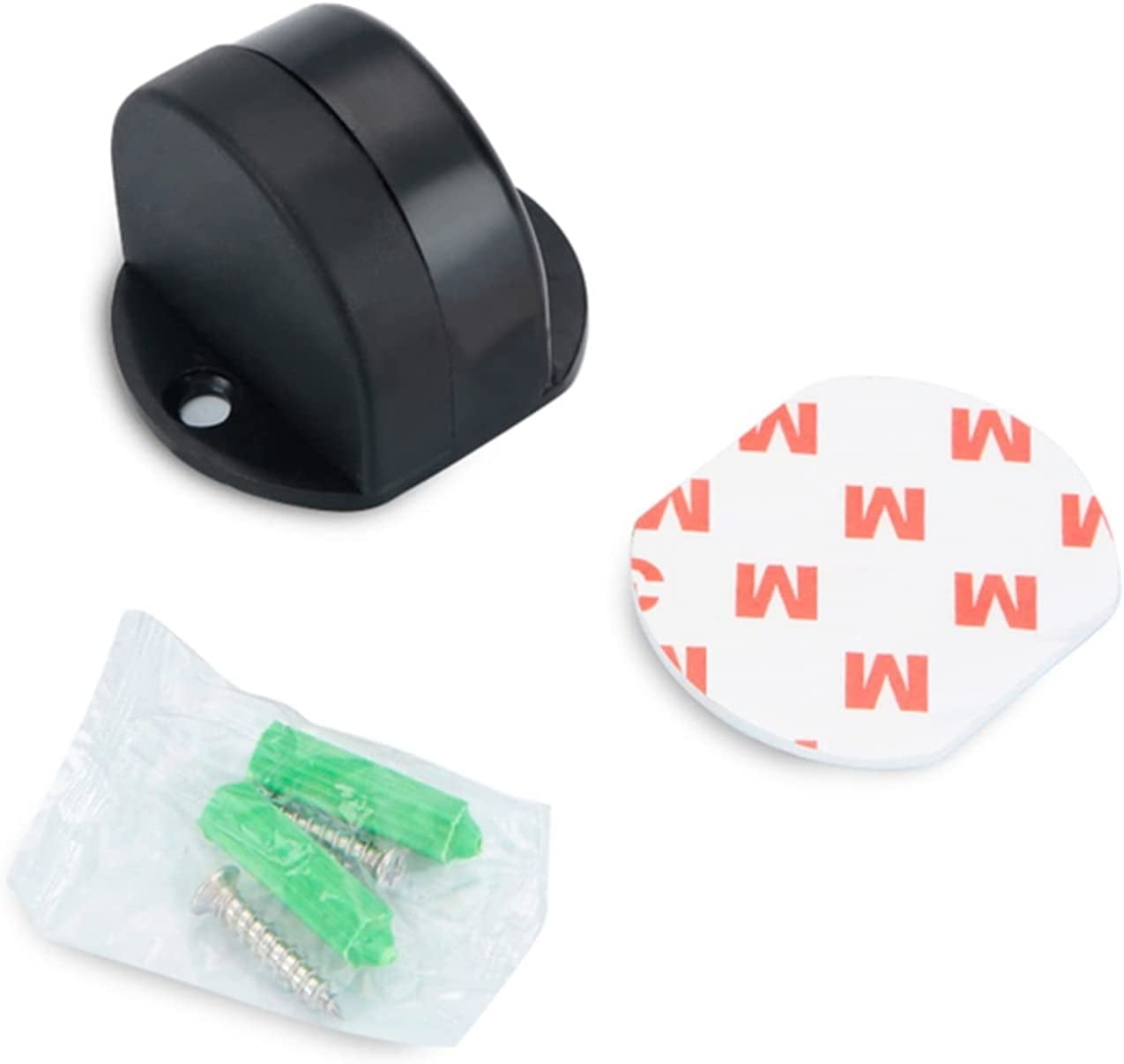 Non-Punch Sticker Water-Proof Door Stop Stainless Steel Door Stopper ...