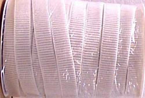 Stretchrite Non Roll Ribbed Elastic 3/4 inch Wide 45 Yards White SS1104 ...
