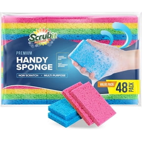 Cellulose Sponges for Household Cleaning in Multiple Colors and Sizes