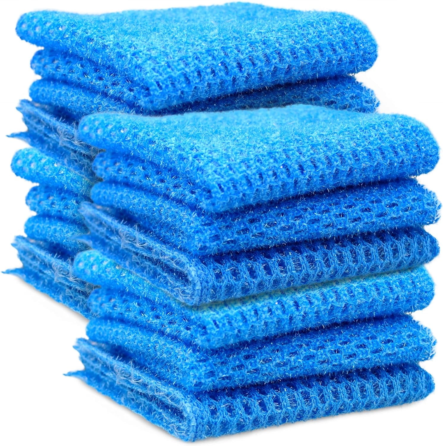 Non-Scratch Dish Scrubbers for Cleaning Dishes & Kitchen - Replace ...