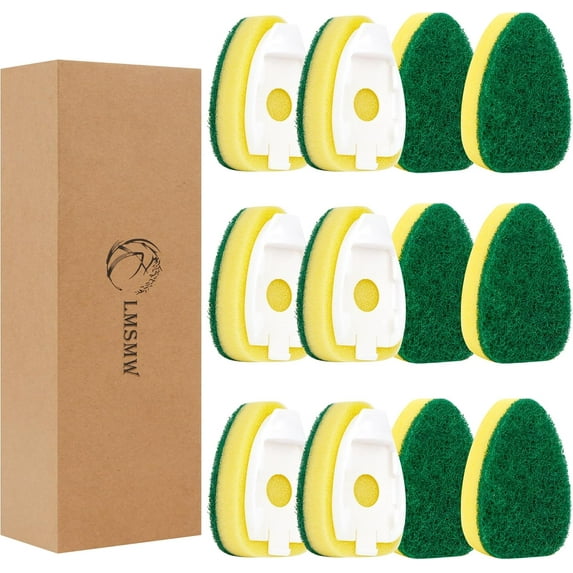 Non-Scratch Dish Wand Sponge Refills, Zero-Scratch Replacement Heads ...