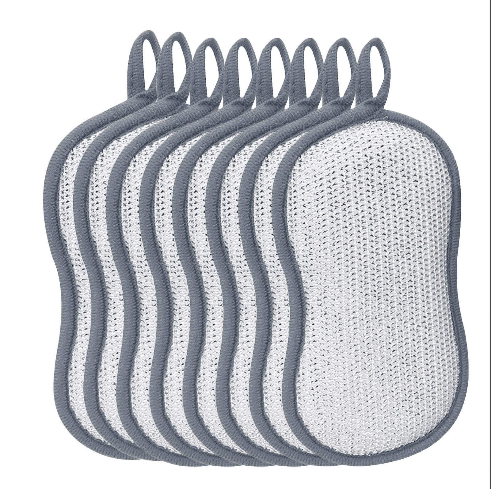 Non Scratch Wire Dishcloth, Multipurpose Wire Dishwashing Rag for Wet ...