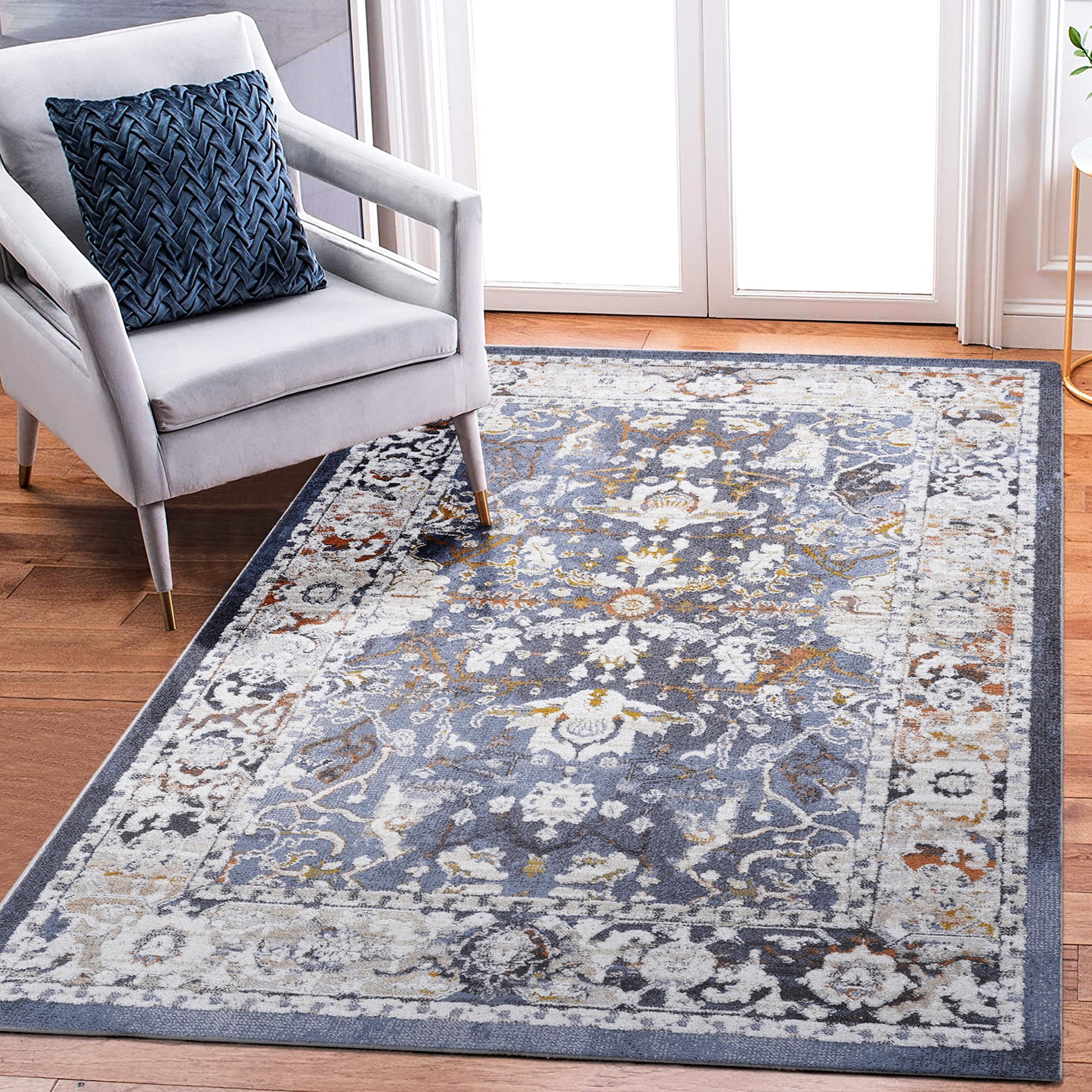 Non-Shedding & Kid-Friendly - High-Traffic Zones, Family - Safe Rug ...