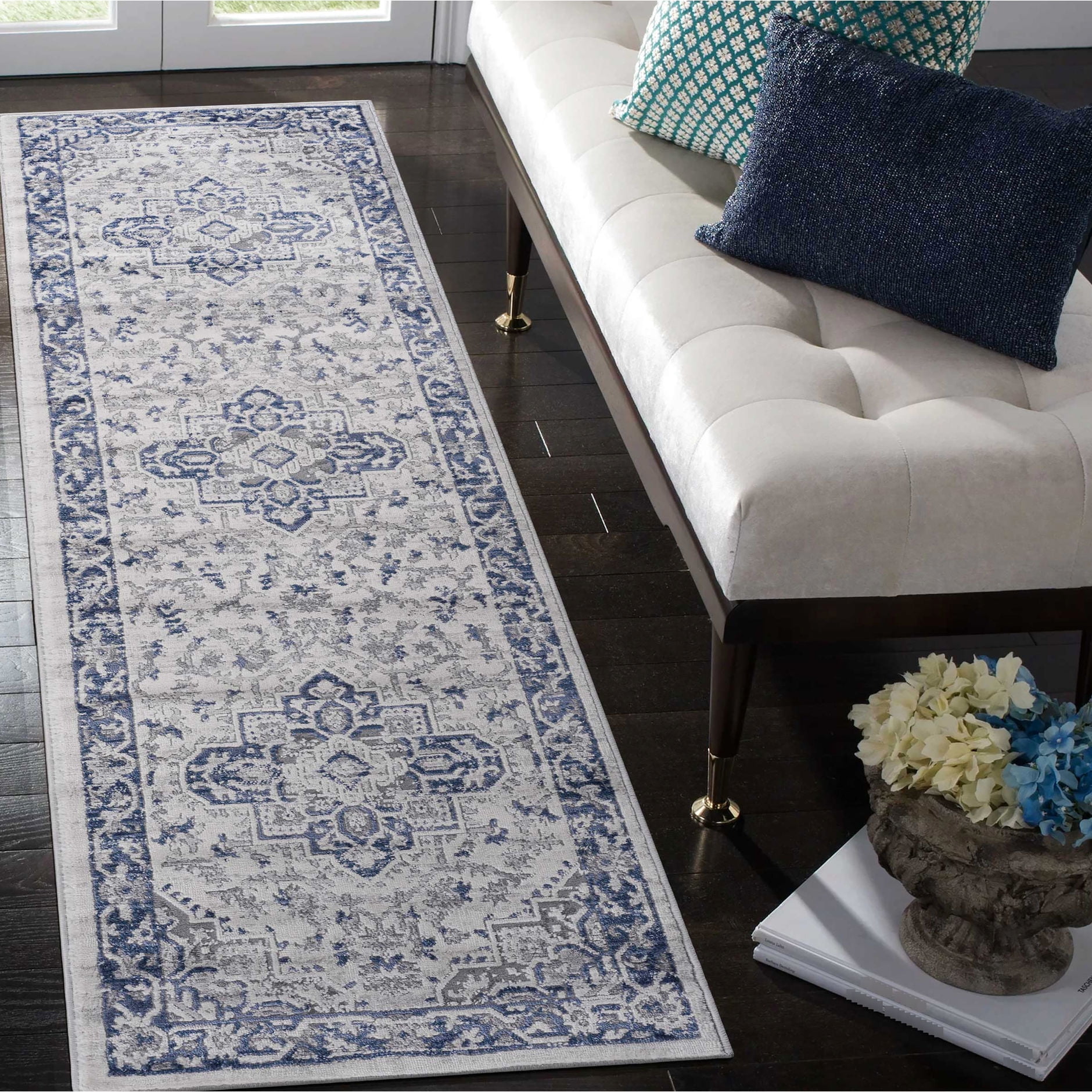 Non-Shedding Rug+Multiple Sizes”-“Living Spaces+Enhance Aesthetics ...