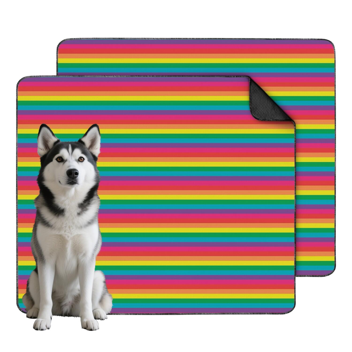 Non-Skid Dog Pee Pads, Washable Reusable Potty Pads for Secure ...