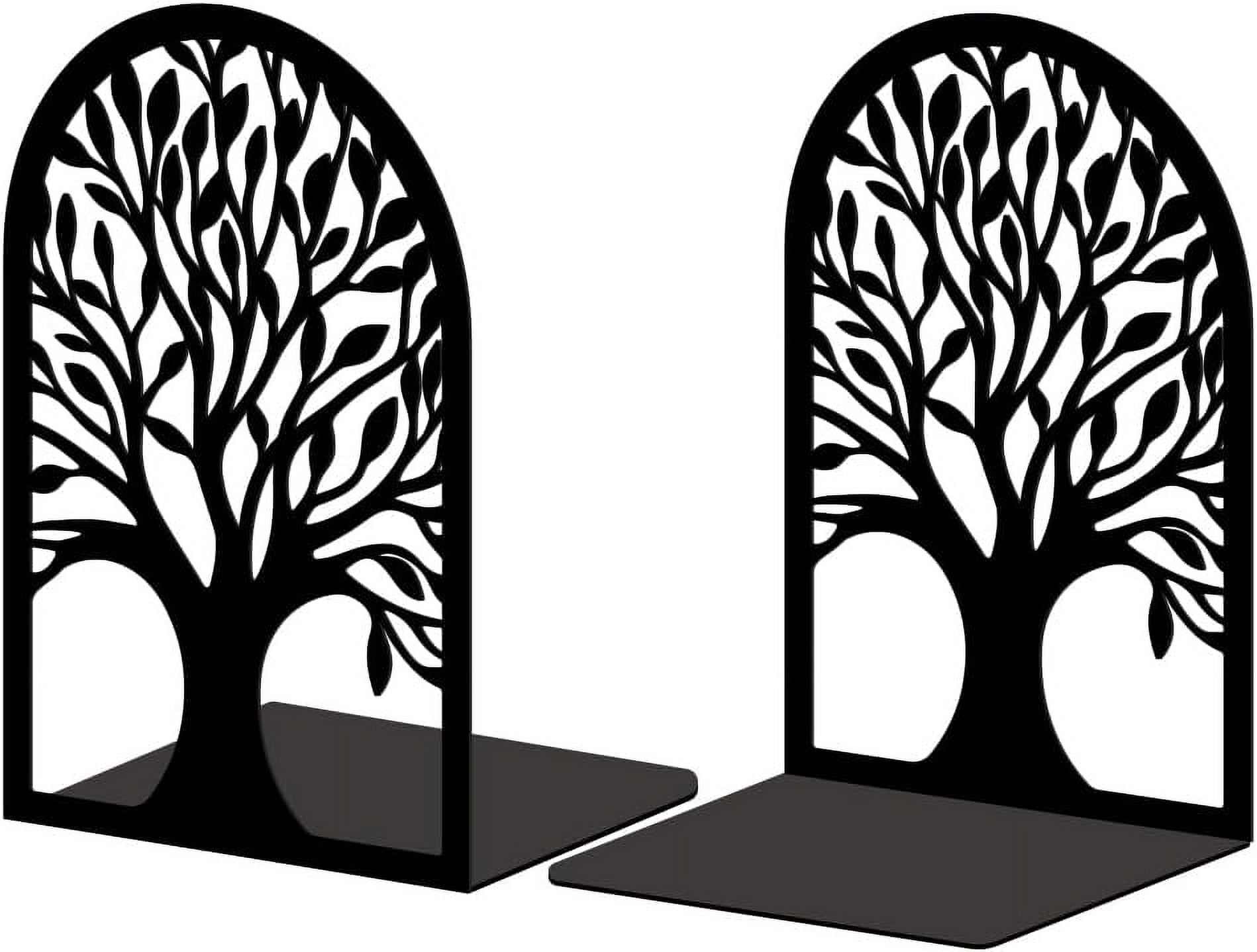 Non-Skid Iron Bookend Display Stands Adjustable Desktop Heavy Duty ...