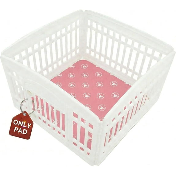Non-Slip 36"x36" Playpen Mat with 3-Layer Comfort, and Washable Crate ...