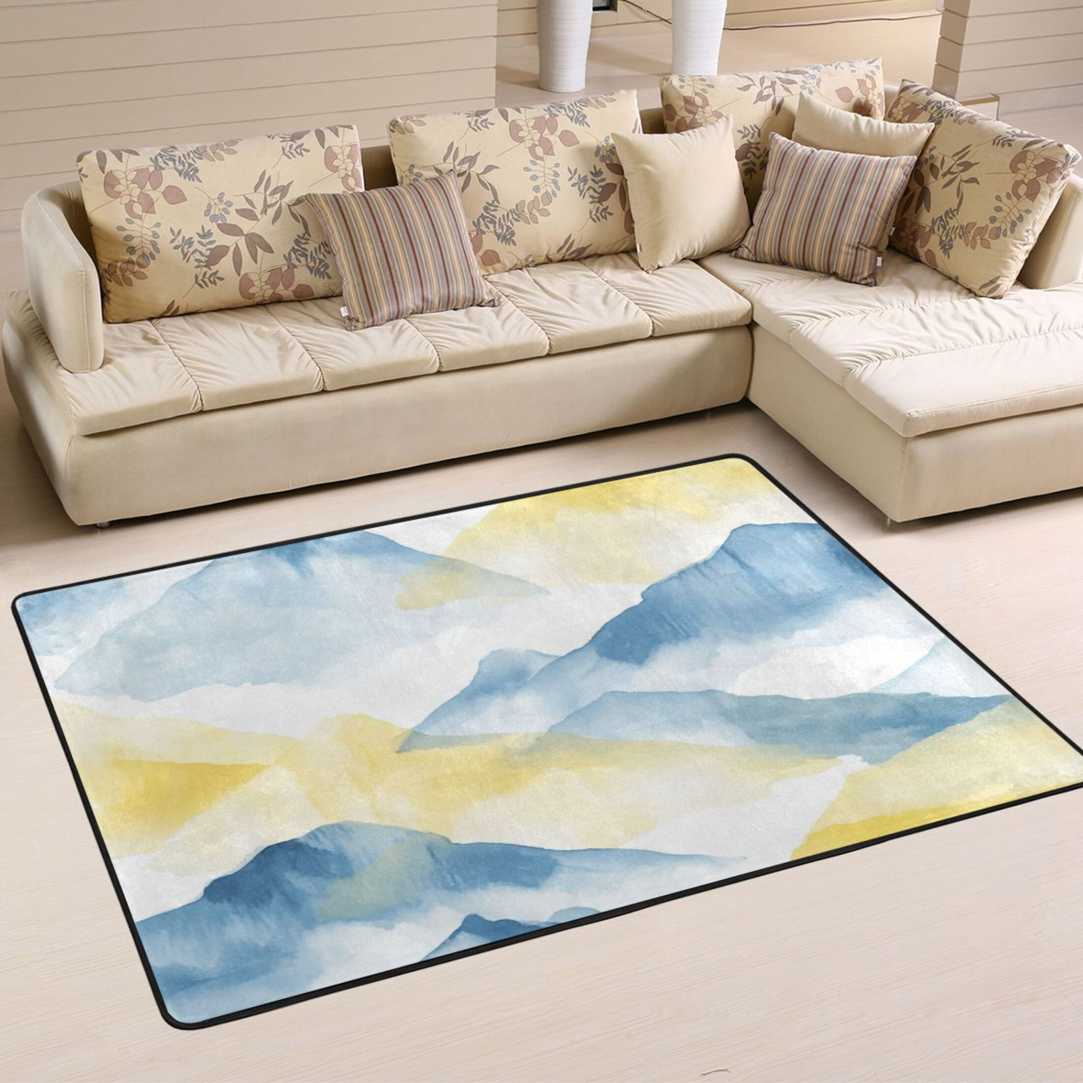 Non-Slip Area Rug 36"x24" Indoor Washable Floor Mats Carpet Printed for ...