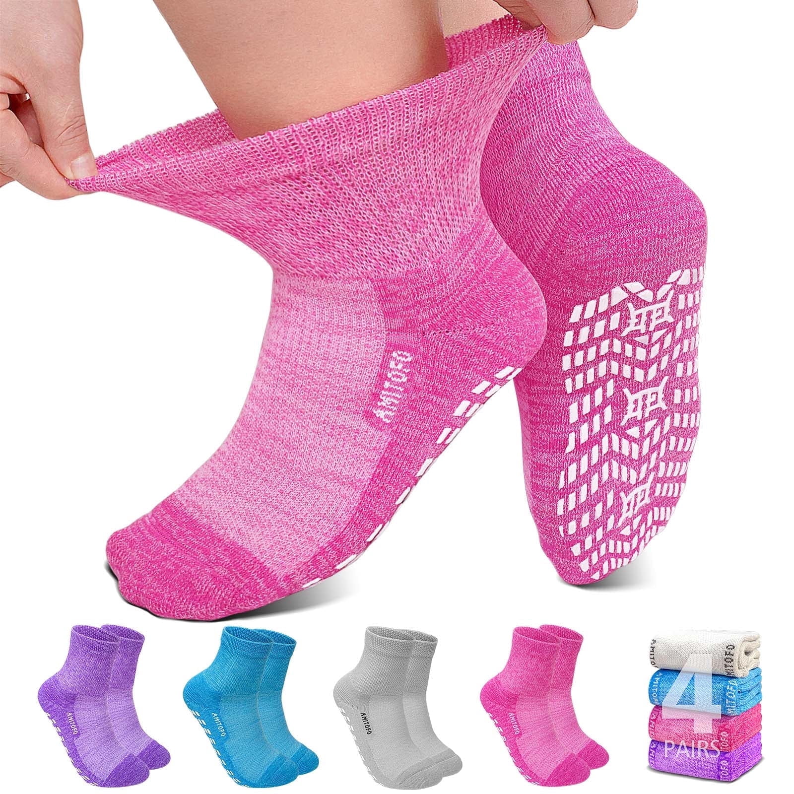 UNEAI Bamboo Viscose Diabetic Socks for Men and Women, Size 11-13 ...