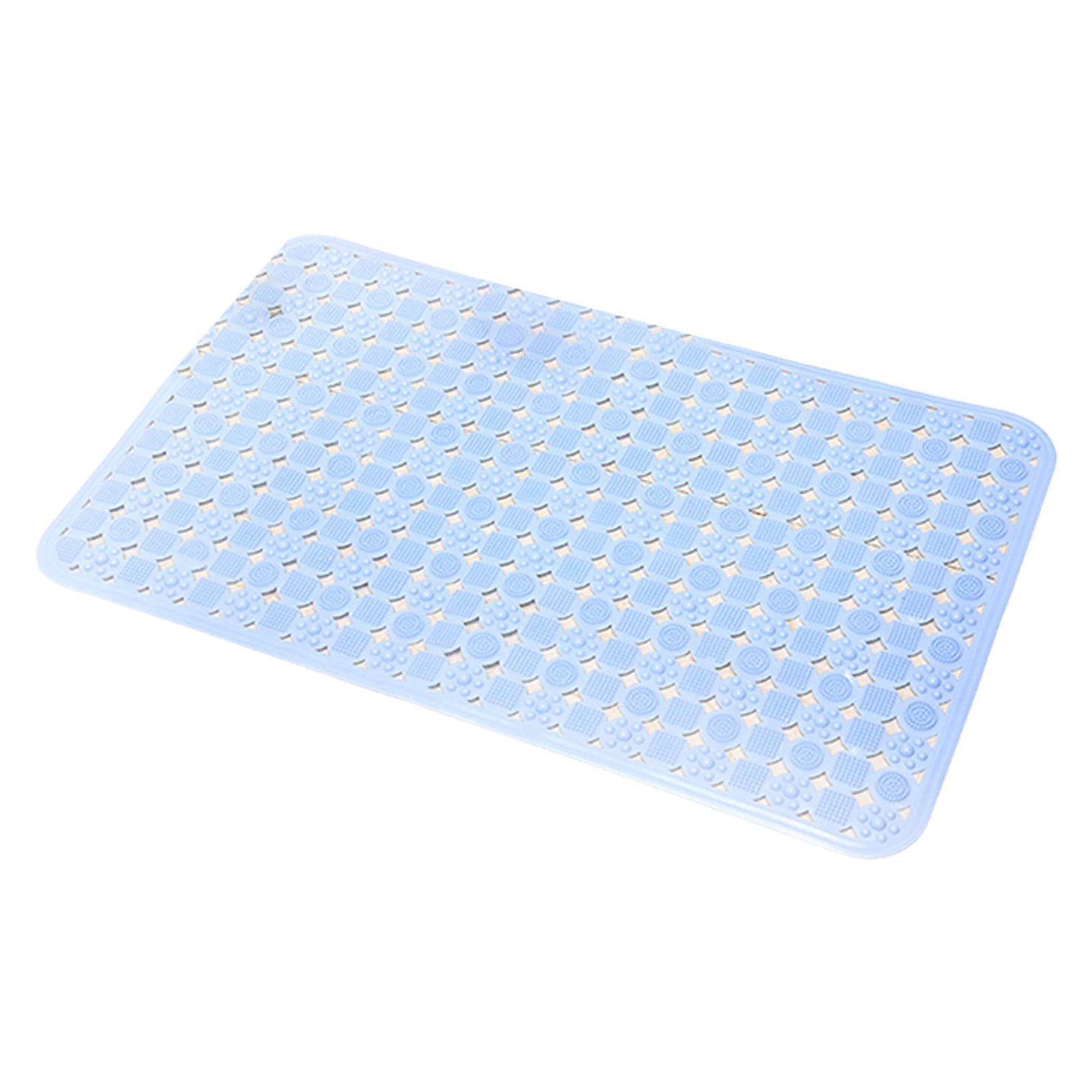 Non Slip Bath Mat Shower Floor Pad With Massage Dots - Waterproof Fast ...