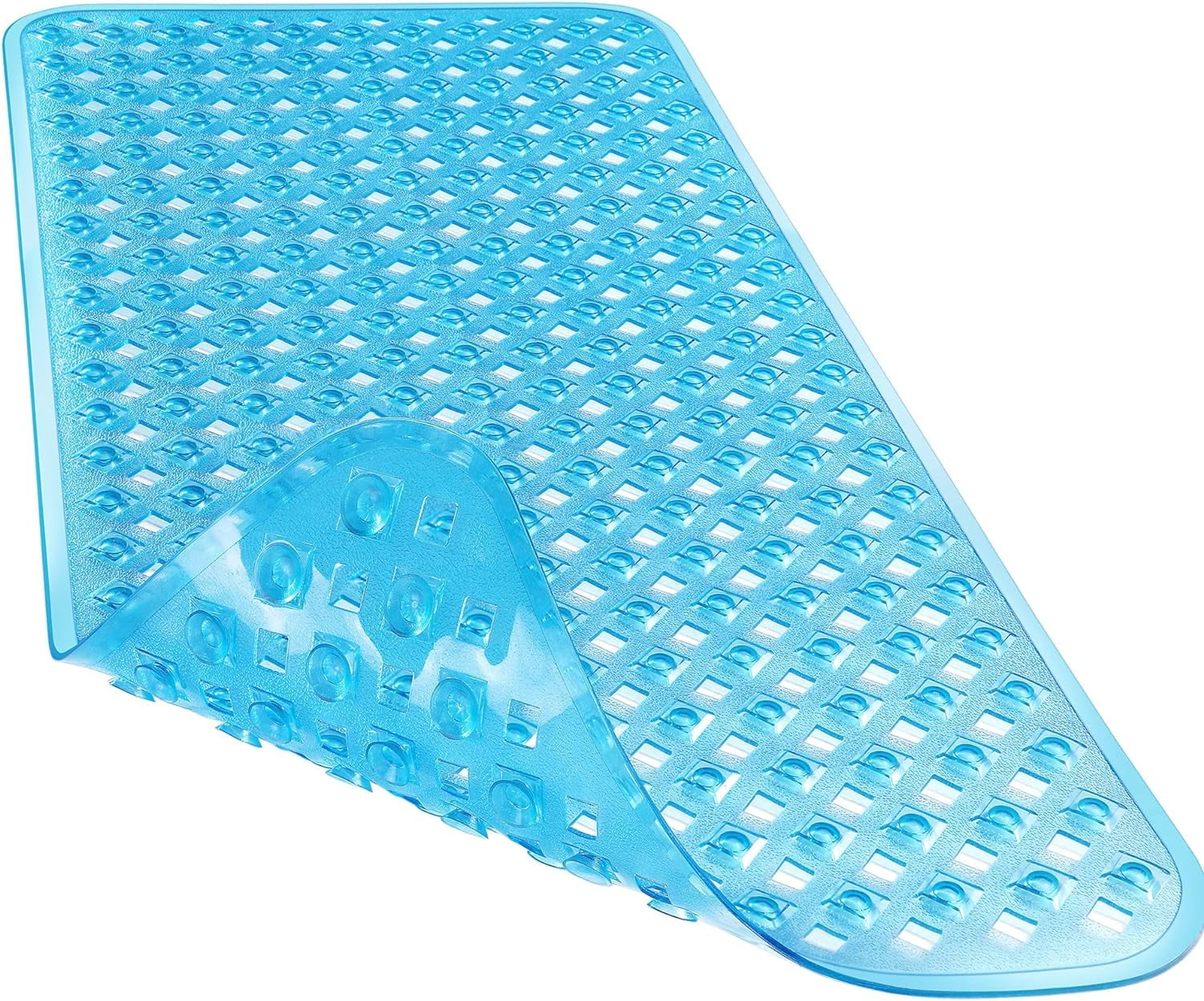 Non Slip Bath Mat, Super Strong Suction Cups,34.5"x15.5"Long Tub Mat ...