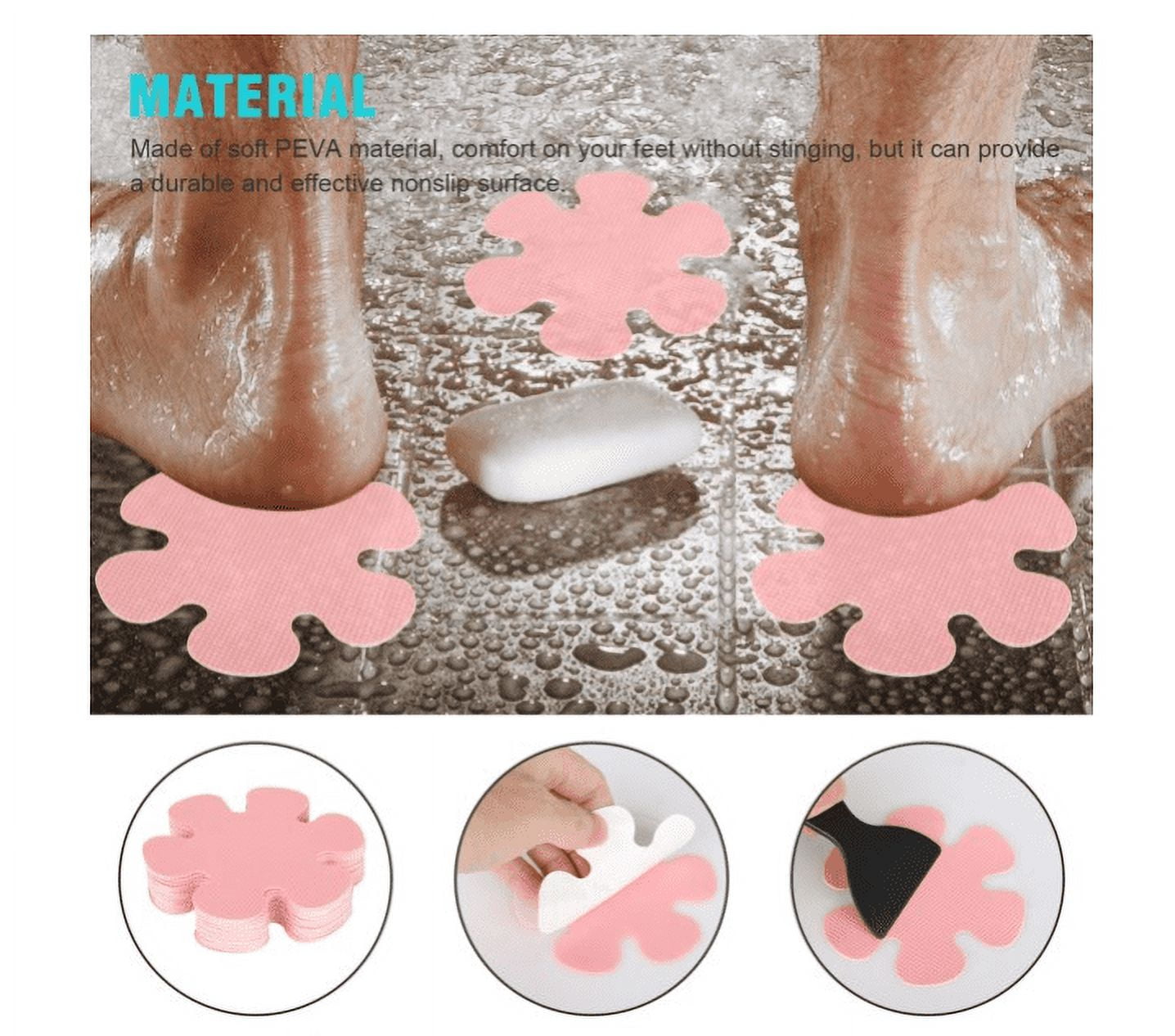 Non Slip Bathtub Stickers Adhesive Decals with Bright Colors, Daisy ...