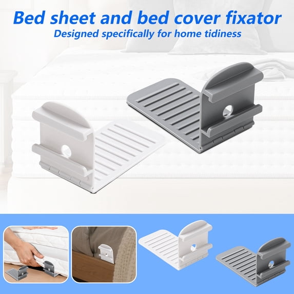 Non-Slip Bed Sheet Holder Clips - Thickened Quilt Sheet Clips to ...