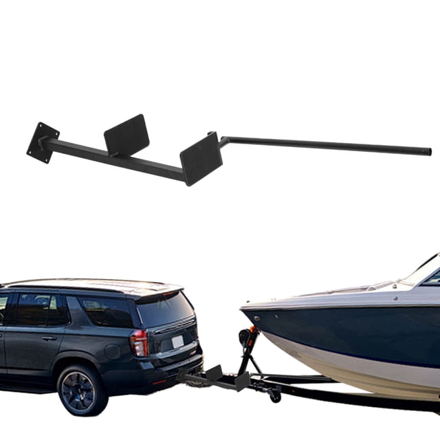 Non-Slip Boat Trailer Tongue Steps with Handle, Durable 2-Step Design ...
