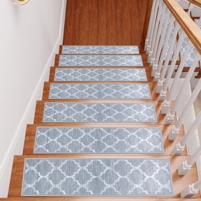 Rubber Stair Treads Non-Slip Outdoor 42”x10” (5-Pack) – Hexagon Anti ...