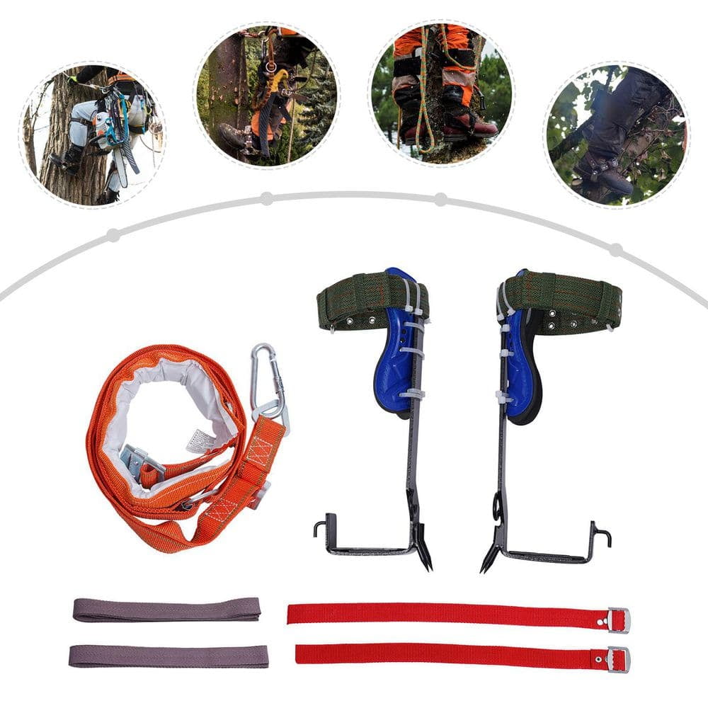Non-Slip Climbing Tree Spikes Tree Climbing Tool Tree Climbing Spikes ...