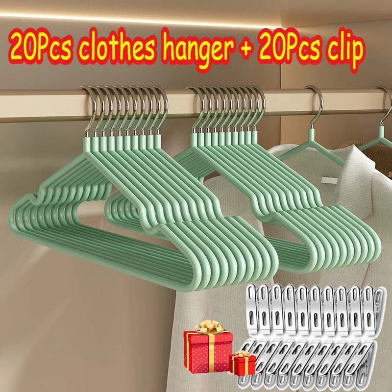 Non-Slip Coated Metal Suit Coat Hangers Heavy Duty Clothes Hangers ...