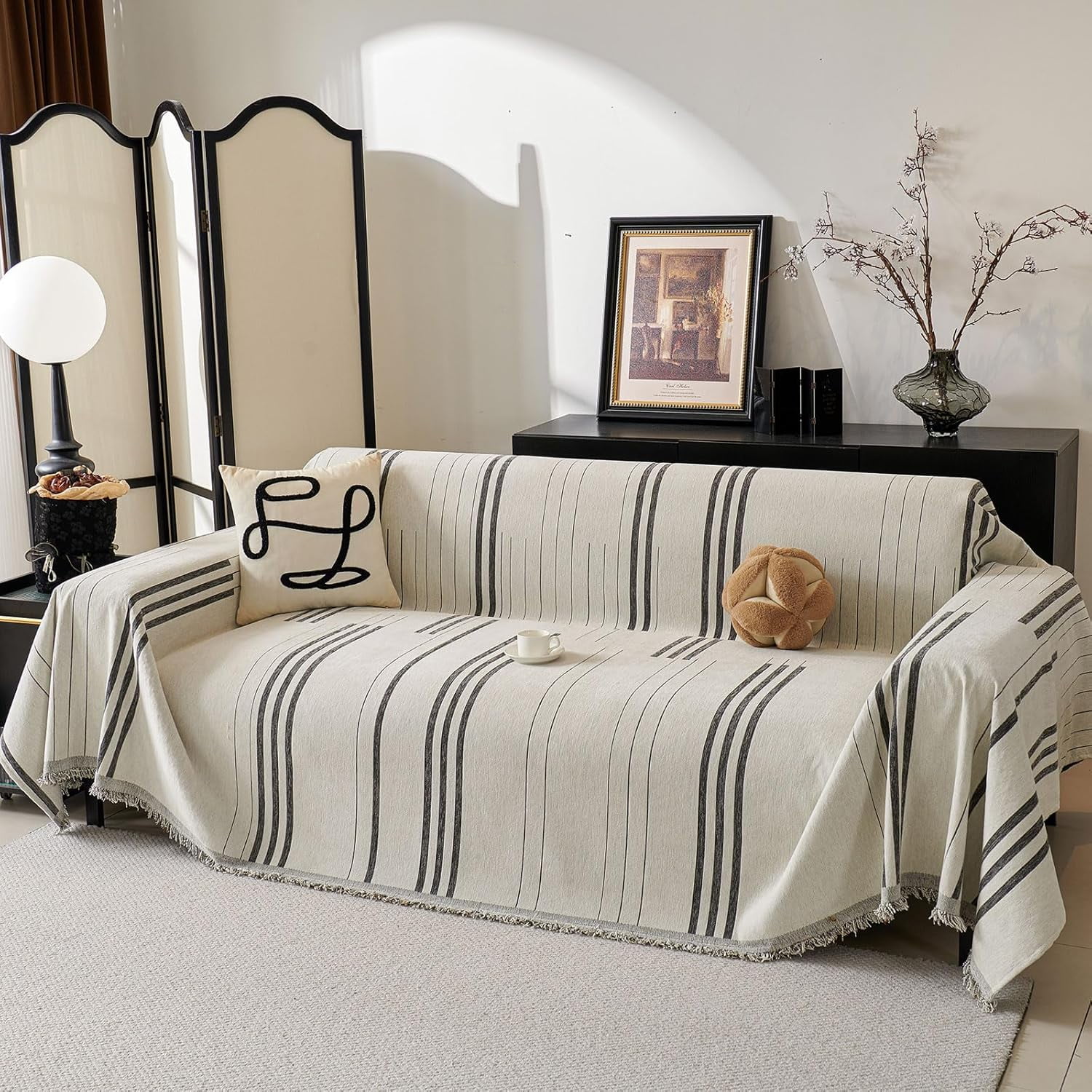 Non Slip Covers Sofa Covers for 3 Cushion Chenille Dog Pet Couch ...