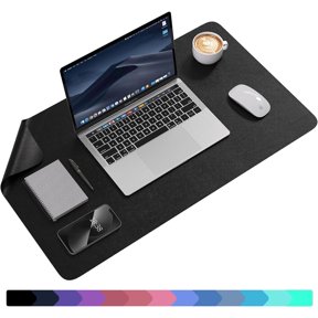 Tripumer Clear Desk Pad Desk Protector Mat 16 x 24 inch Transparent ...