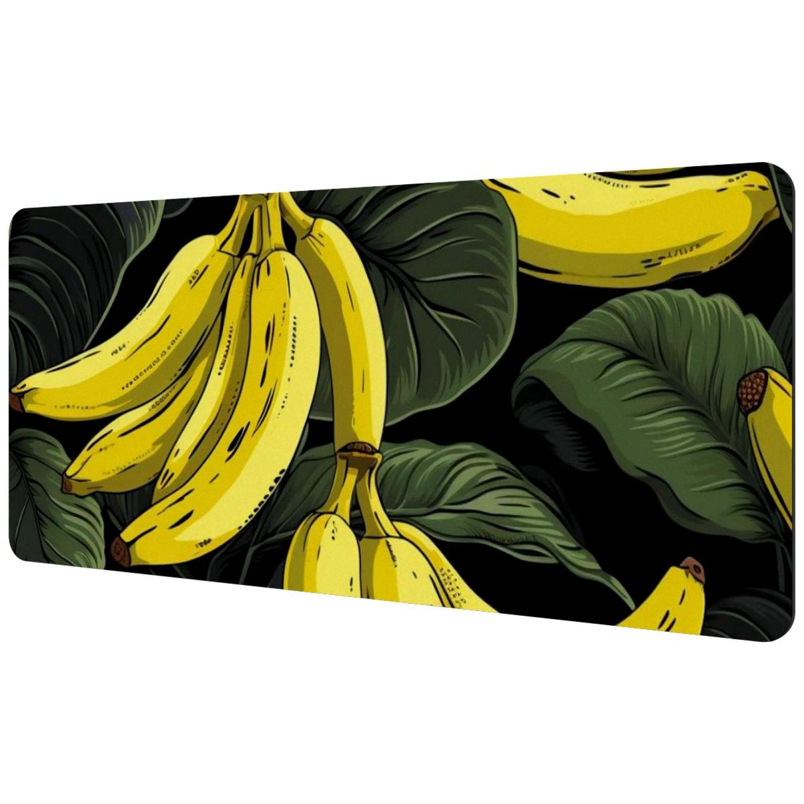 Non-Slip Desk Pad, Banana Print Mouse Pad, Large Desk Blotter, Easy ...