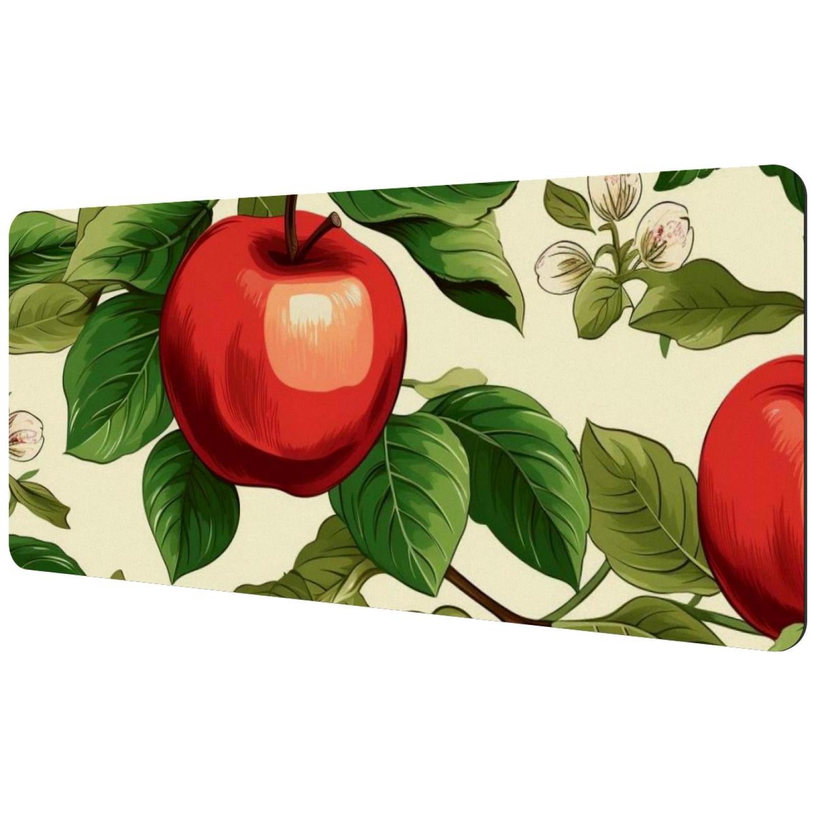 Non-Slip Desk Pad, Fruit Print Mouse Pad, Large Desk Blotter, Easy ...