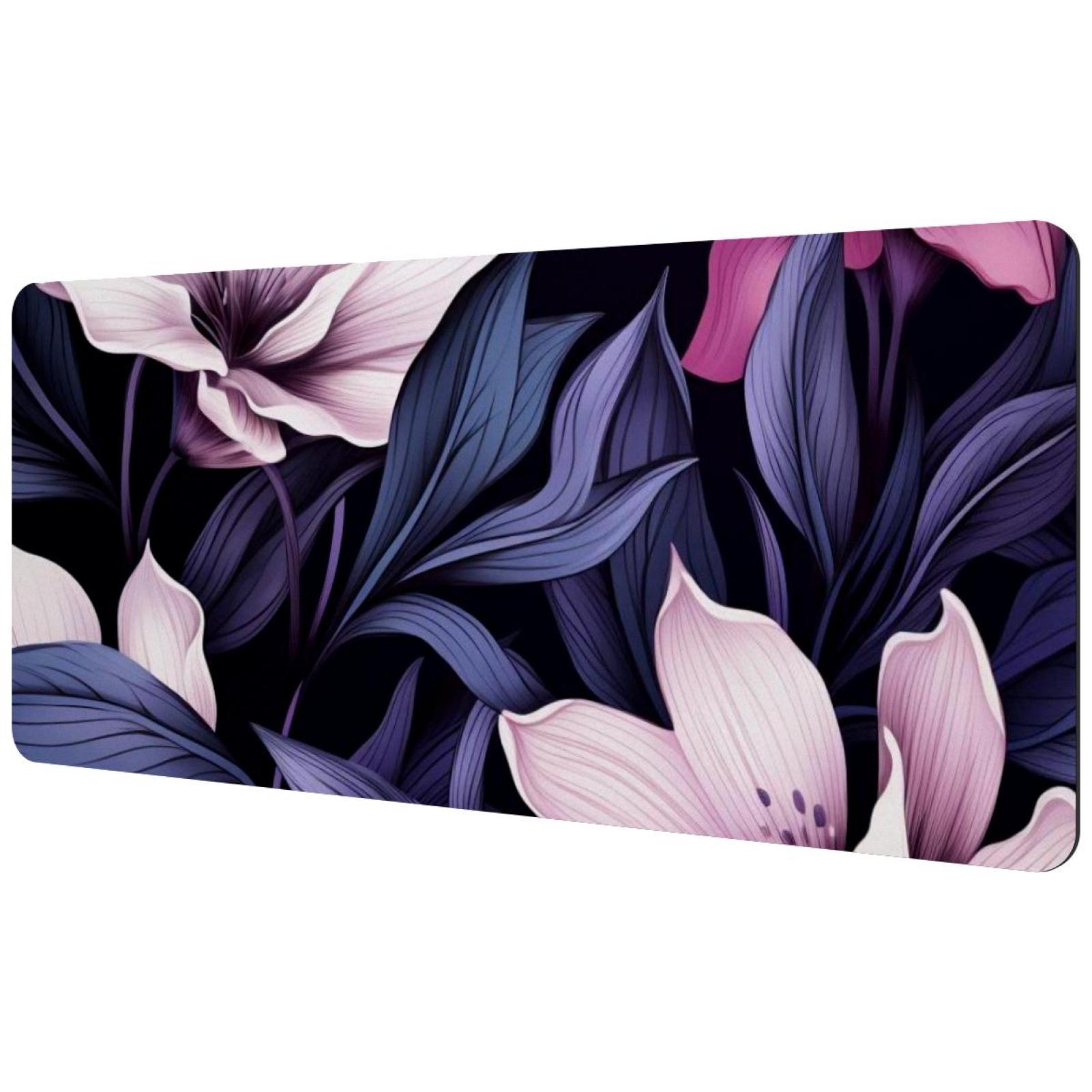 Non-Slip Desk Pad, Ink Plants Pretty Mouse Pad, Large Desk Blotter ...