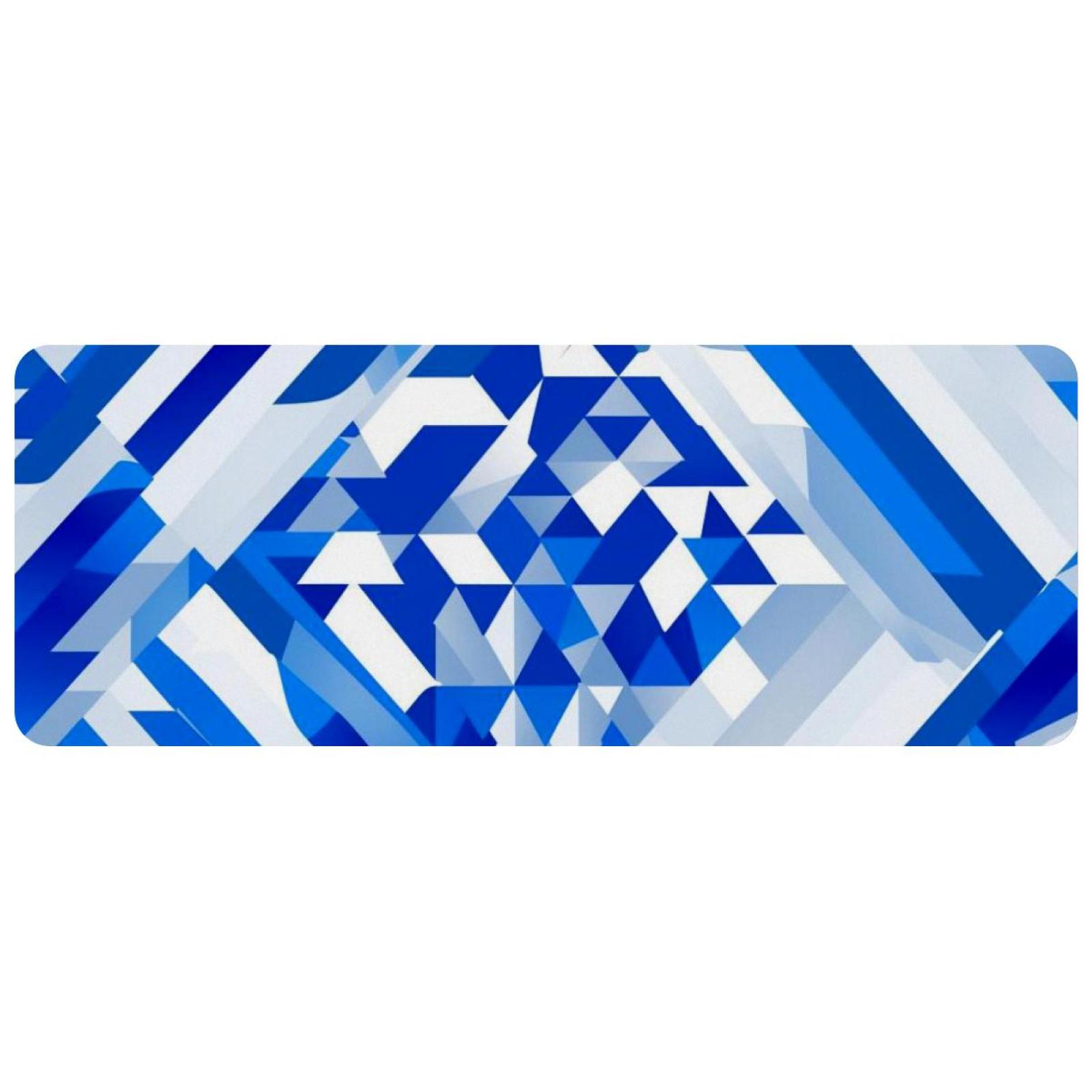 Non-Slip Desk Pad, Israeli Flag Blue Print Mouse Pad Desk Table ...