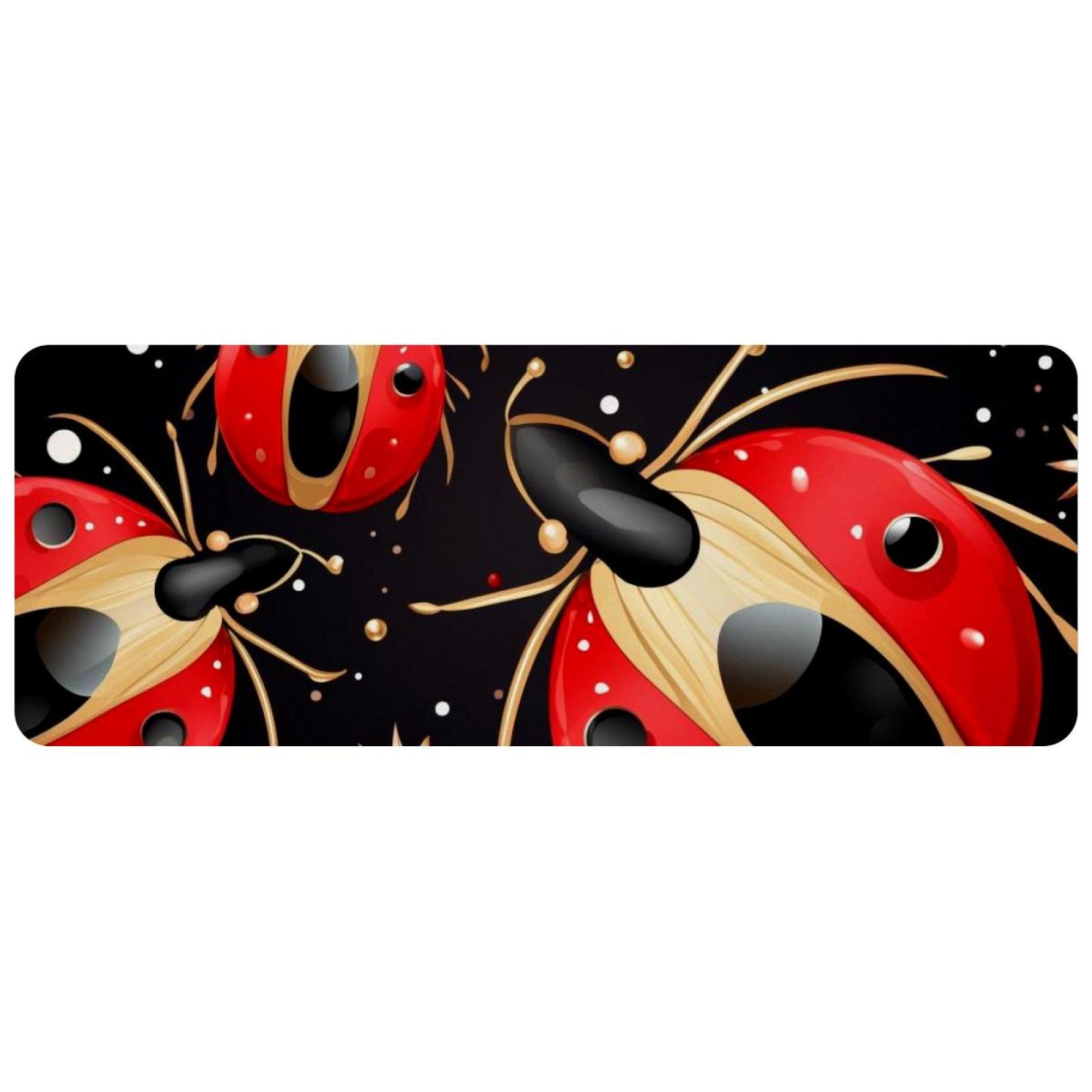 Non-Slip Desk Pad, Ladybird Cute Red Mouse Pad Desk Table Protector ...