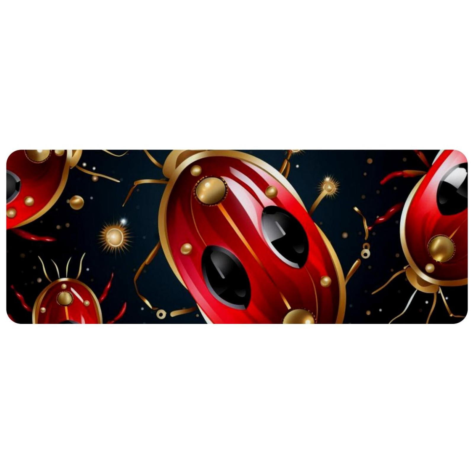 Non-Slip Desk Pad, LadybugS bEAUTIFUL Mouse Pad Desk Table Protector ...