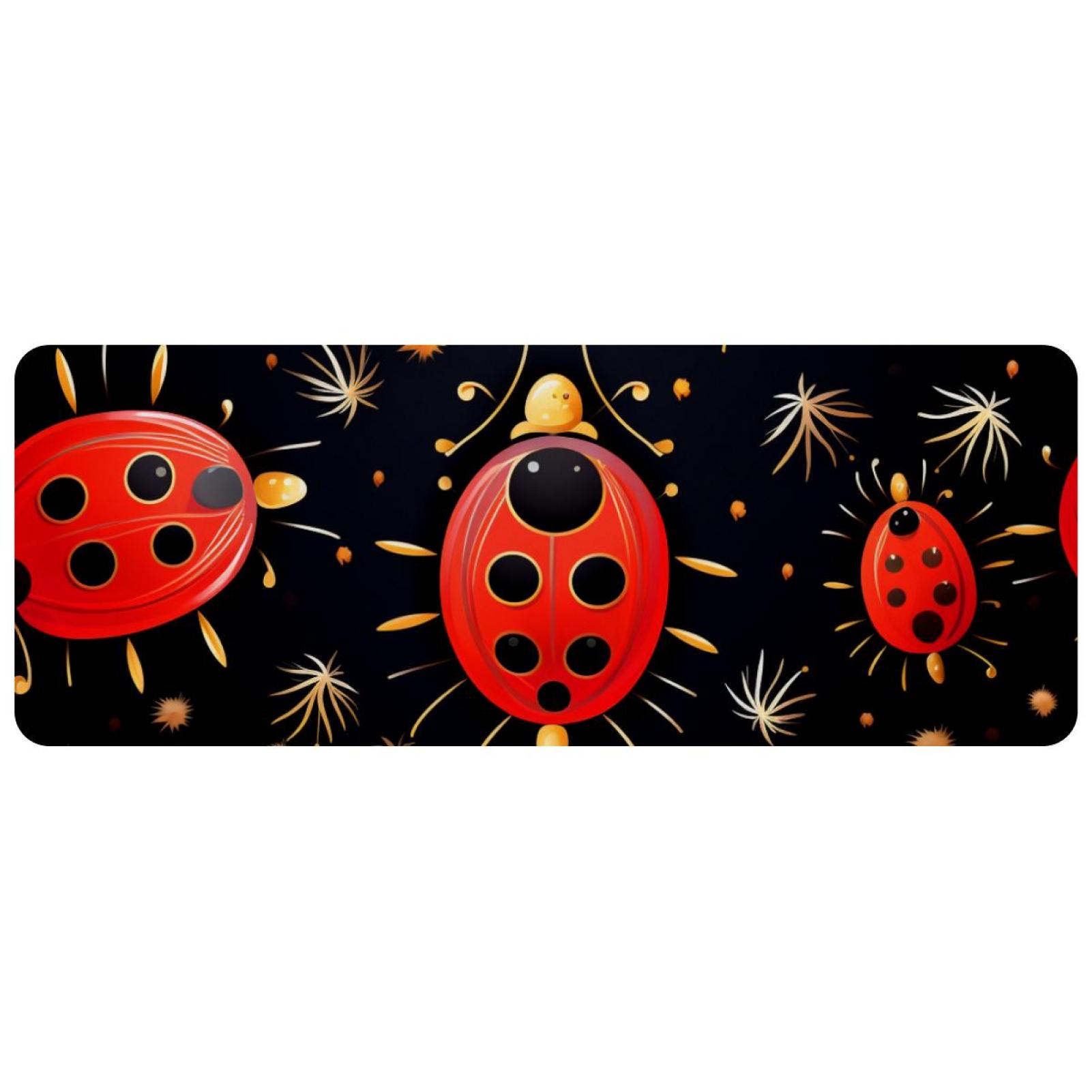 Non-Slip Desk Pad, Small Ladybugs Mouse Pad Desk Table Protector, Large ...