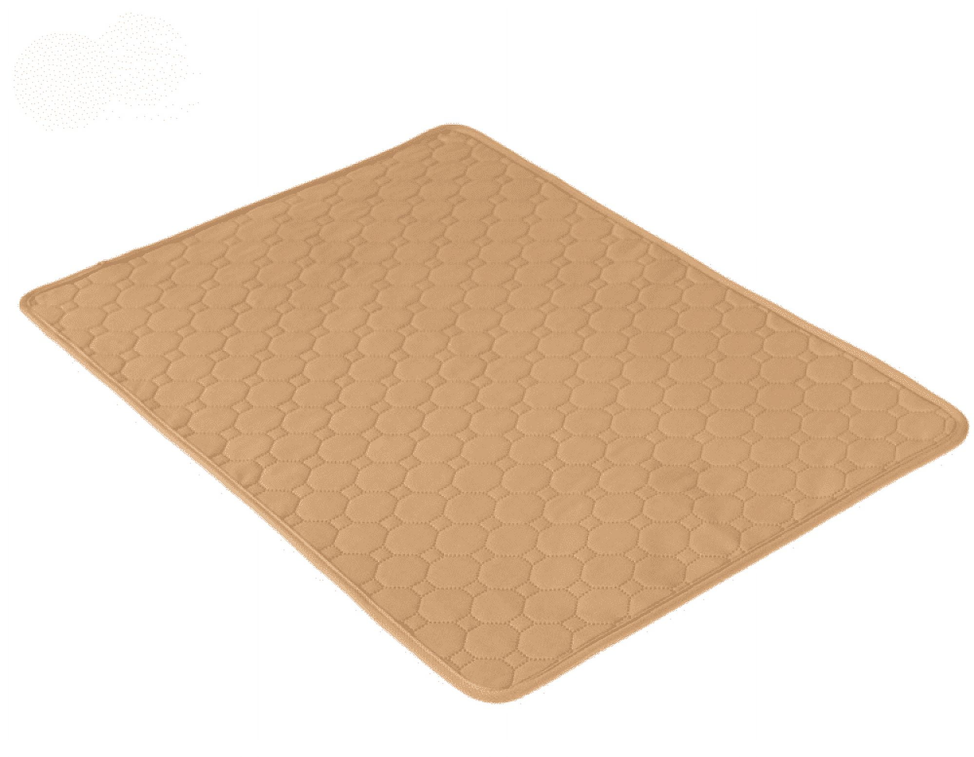 Non-Slip Dog Mat (S) 23.6" x 17.7", Washable Puppy Mat, Quick Absorb ...