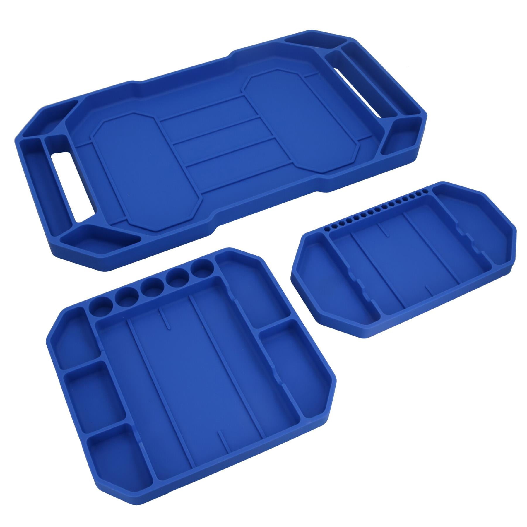 Non Slip Flexible Tool Trays Organiser Tool Box Compartments Oil ...