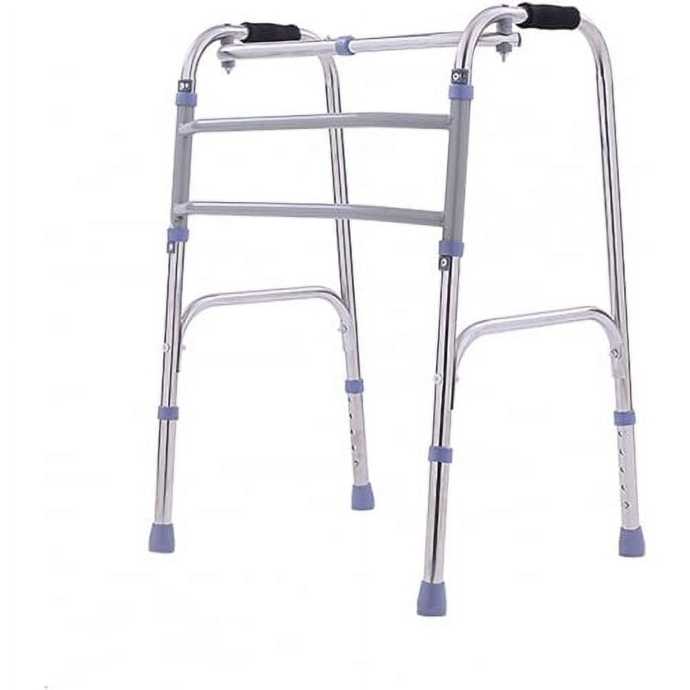 Non-Slip Folding Walker Adjustable Height Light but strong easy clean ...
