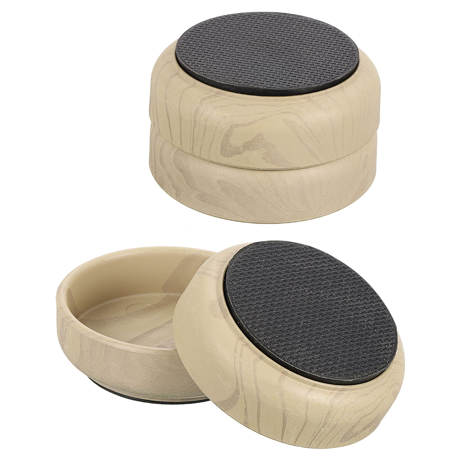 Non-Slip Furniture Pads, 4 Pack 60mm - Rubber Round Furniture Foot Cups ...