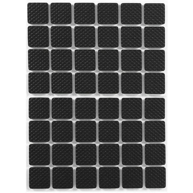 Non Slip Furniture Pads- 48 Pieces Furniture Grippers Chair Leg Pads ...