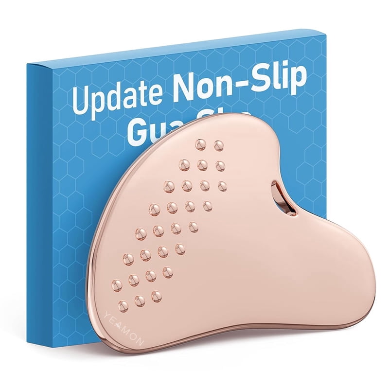 Non-Slip Grip Stainless Steel Gua Sha Tool for Face, 2026 Updated ...