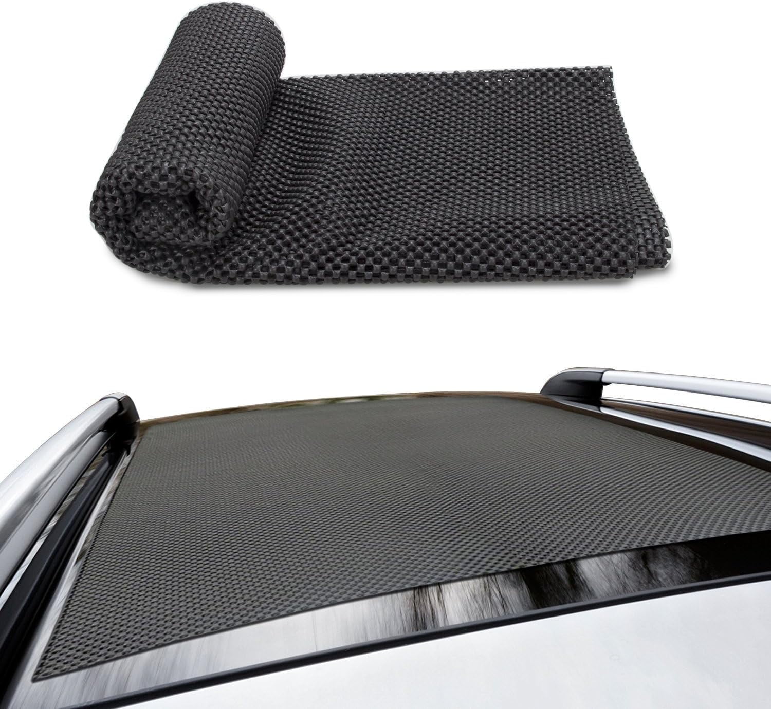 Non-Slip Mat, PVC Grid Pattern Anti-Slip Gripper Roll 90x100cm ...
