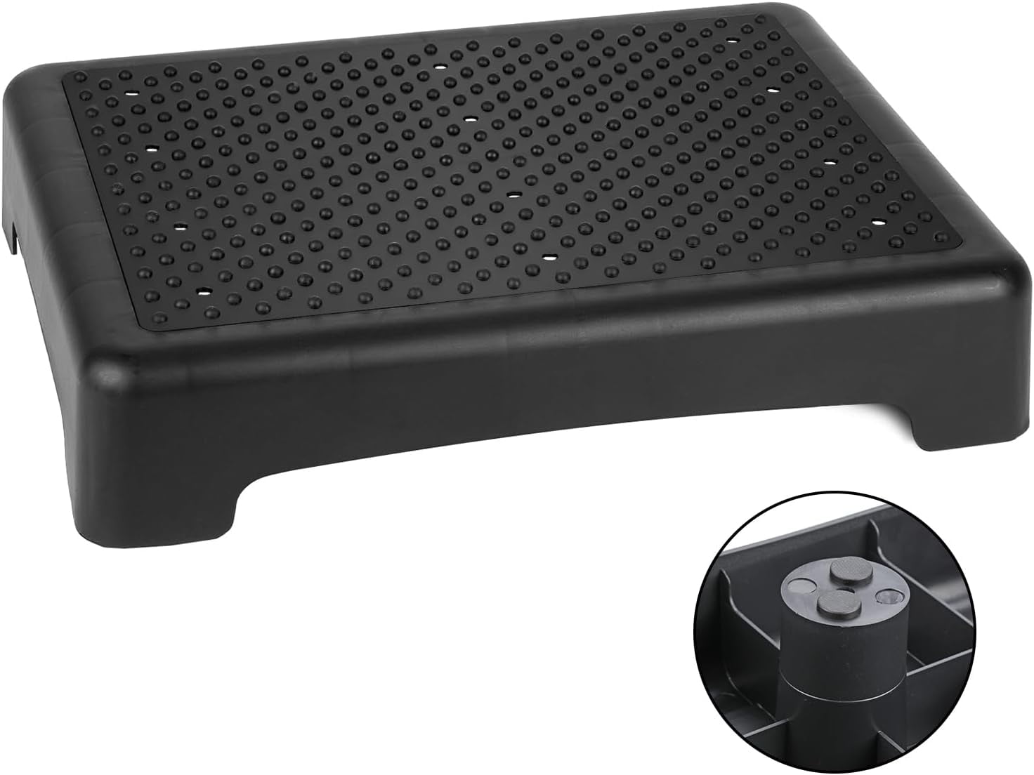 Non Slip One Step Stool for Seniors, Adults, Indoor/Outdoor Portable ...