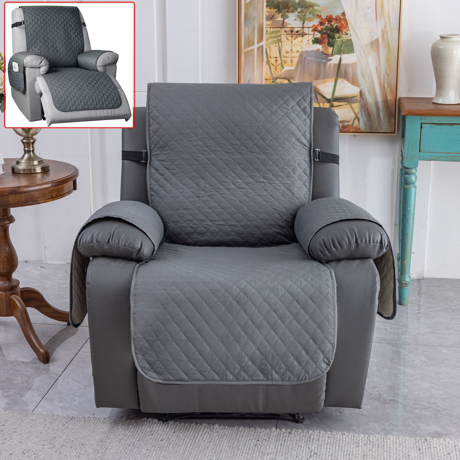 Non-Slip Recliner Chair Cover Sofa Slipcover, Recliner Chair with ...