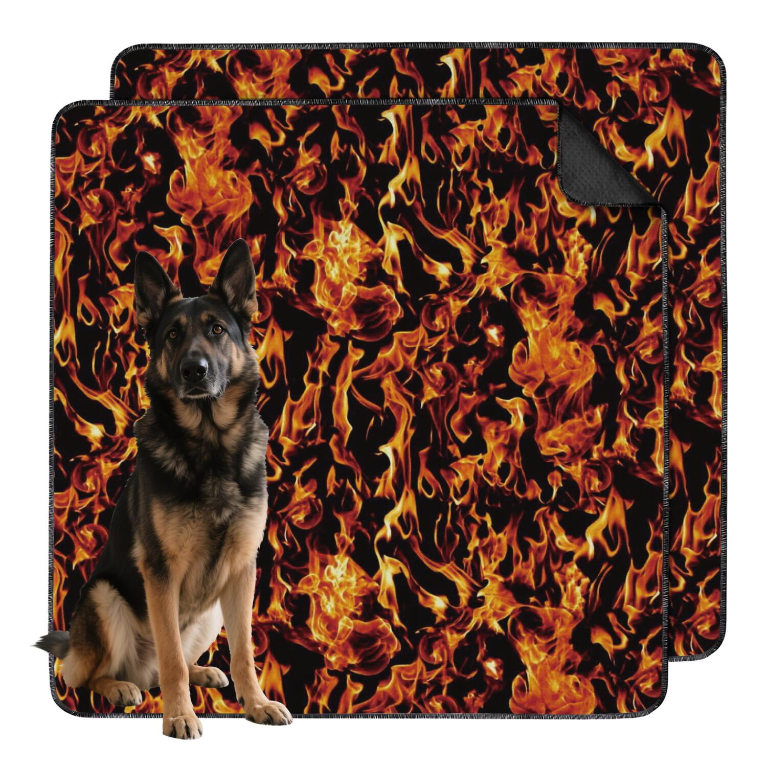 Non-Slip Reusable Pee Pads for Dogs, 48"x48" Washable Potty Pad in ...