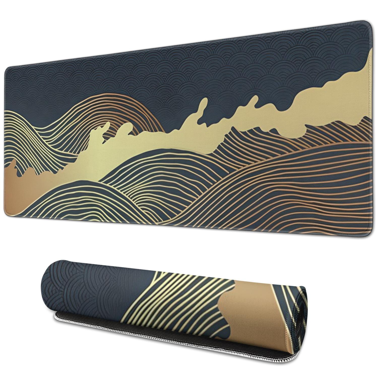 "Non-Slip Rubber Base Gaming Desk Mat: 31.5x11.8inch, Durable ...