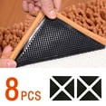 Non-Slip Rug Grippers, Carpet Gripper for Area Rugs, Double Sided Anti ...