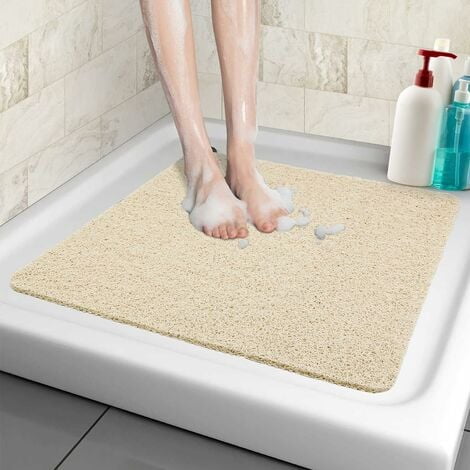 Non-Slip Shower Mat, 60 60cm, Soft Comfort Safety Bath Mat with ...