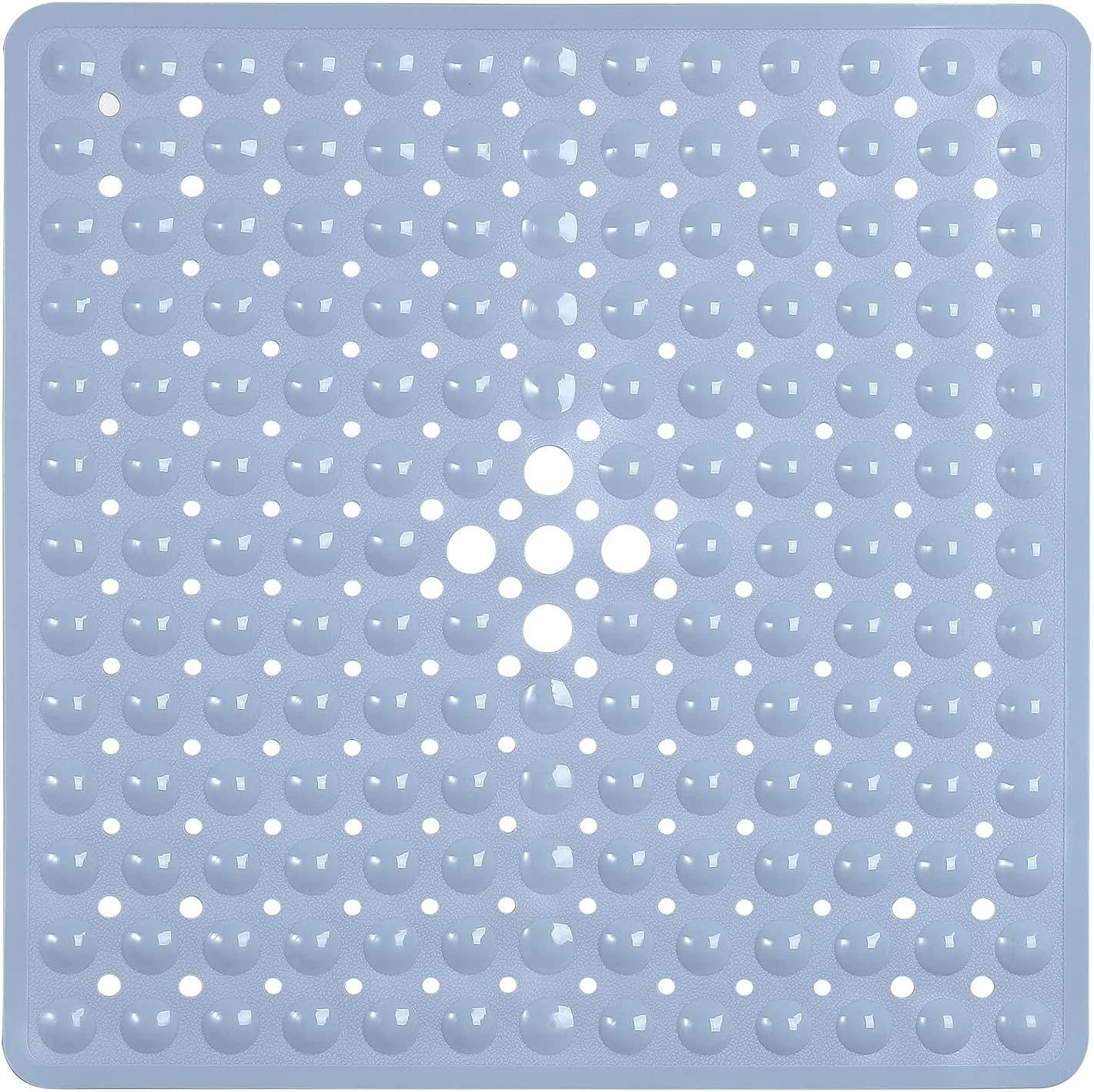 Large Non-Slip Shower Mat with Drain Holes, Superior Grip, Machine ...